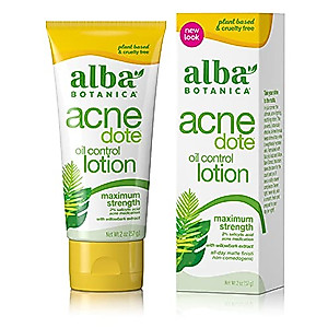 Alba Botanica Acnedote Maximum Strength Oil Control Lotion, 2 Oz