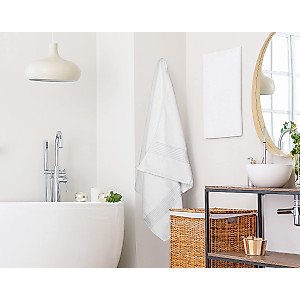 Utopia Towels - Premium Jumbo Bath Sheet 2 Pack - 100% Cotton Highly Absorbent and Quick Dry Extra Large Bath Towel - Super Soft Hotel Quality Towel (35 x 70 Inches, White)