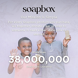 Soapbox Deep Conditioner, Hydrating & Rejuvenating Coconut Oil Treatment for Natural, Curly, Dry or Damaged Hair, Vegan Conditioner Sulfate, Paraben & Cruelty & Silicone Free, 12 Fl Oz