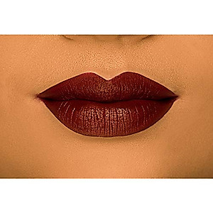 NYX PROFESSIONAL MAKEUP Liquid Suede Cream Lipstick - Cherry Skies (Deep Wine Red)