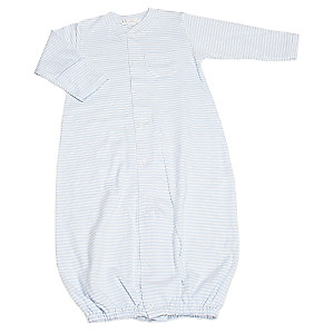 Kissy Kissy - Simple Stripes Converter Gown - Blue-SM