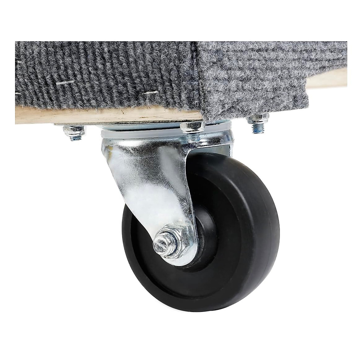 SIMPLI-MAGIC 79545 30 in. x 18 in. Hardwood Furniture Moving Wooden Dolly Swivel Casters Mover Dollies 2,000 lbs. Capacity, Two Pack