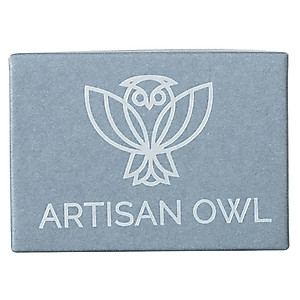 Artisan Owl - Christmas Tree Dangle Earrings