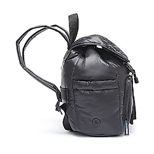 DKNY Women's Casual Lightweight Backpack, Black, One Size