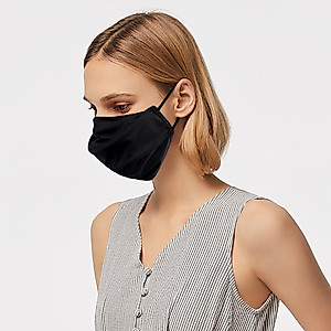 Hozxclle Music Singer's Mask ,Voice Mask for Singing,Choir, Chorus, Black , Large