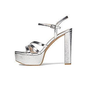 Chinese Laundry Amella Silver Metallic 7.5 M