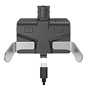 TAPDRA Extension Programmable Keys Controller Back Button Attachment With 3.5MM Aduio Port Replacement for Xbox Series S X Controller