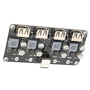 4 Way Charging Module 4 Way Fast Module 12V 24V to QC3.0 Power Module USB Phone Charging Converter Board Charging Power Converters
