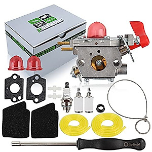 partszen C1U-W43A 545081857 Carburetor with 545146501 Air Filter for Zama C1U-W43 Poulan VS-2 BVM200FE GBV345 Craftsman 358794765 358794774 358794773 358794700 358794770 358794780 Blower