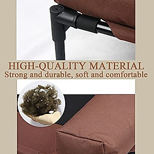 UEIDIHI Elevated Dog Bed with Bolster, Durable Breathable Raised Dog Beds, Removable Washable Pet Cot, Indoor/Outdoor Waterproof Soft Pet Bed for Small, Medium and Large Dogs,107 * 76 * 19cm