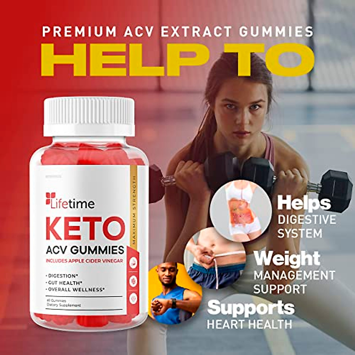 Nutrixpress (1 Pack) Lifetime Keto ACV Gummies- New Life time Keto Apple Cider Vinegar Gummys, LifetimeKeto + ACV Advance Formula, Lifetime Plus, Review, 30 Days Supply.
