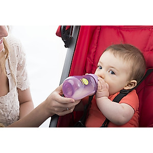 Joovy Boob PP Baby Bottle, Purpleness, 9 Ounce, 2 Count