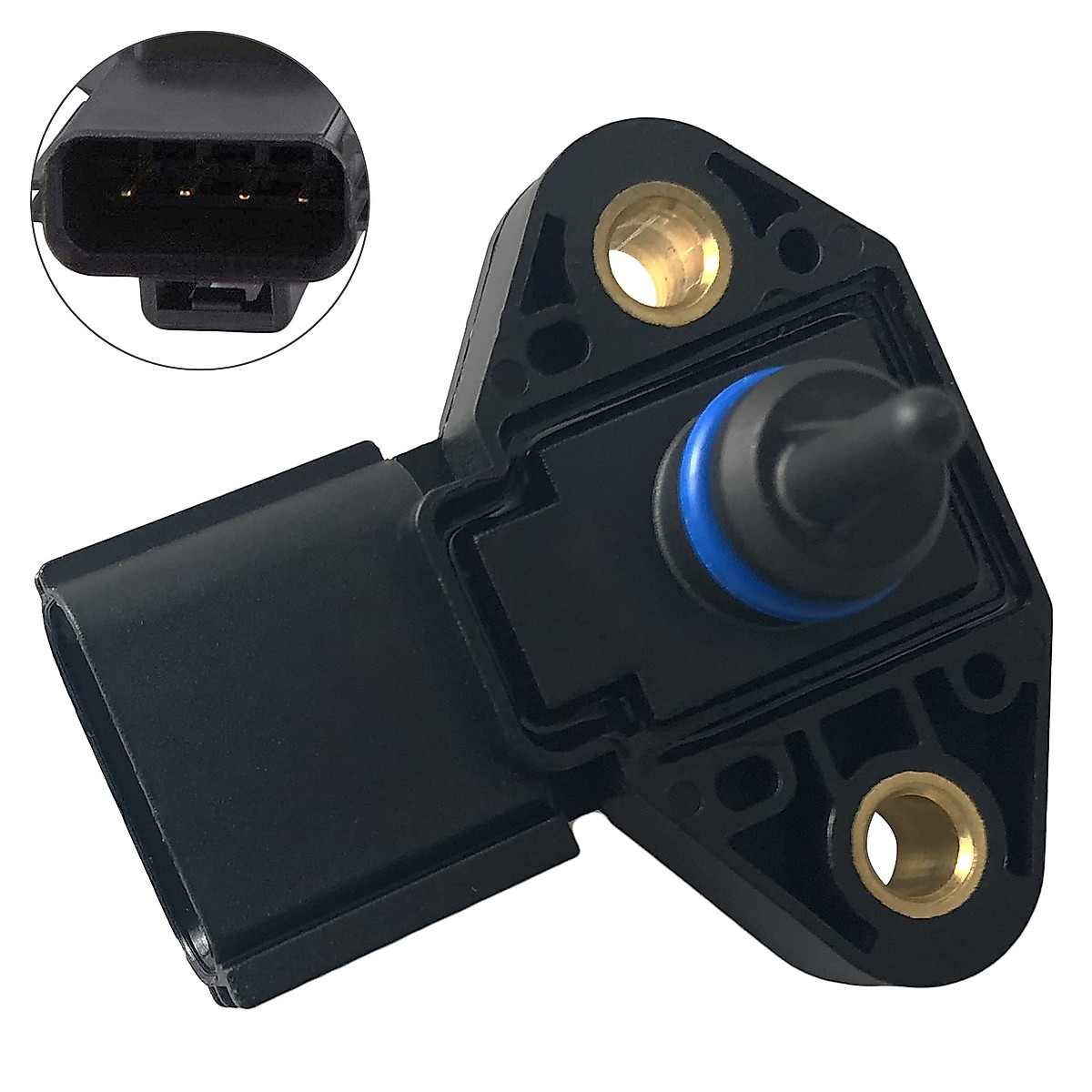 BOXI Fuel Injection Pressure Sensor Fits for Ford E-150 E-250 E-350 E-450 Escape Explorer F-1-5-0 F-250 F-350 F-450 F-550 Focus for Lincoln for Mercury/Replace 3F2E9-G756-AA