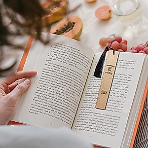 FIVE ELEPHANT Bookmarks are for Quitters Funny Inspirational Bookmark, Funny Reader Gifts, Reading Gifts, Gift for Book Lover Boys Girls Adults and Friends