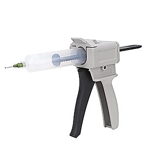 30ml Dispenser Glue Gun, Manual Dispenser Glue Gun Plastic Manual Single Tube Handle Tool for Pressing Squeezing (1)