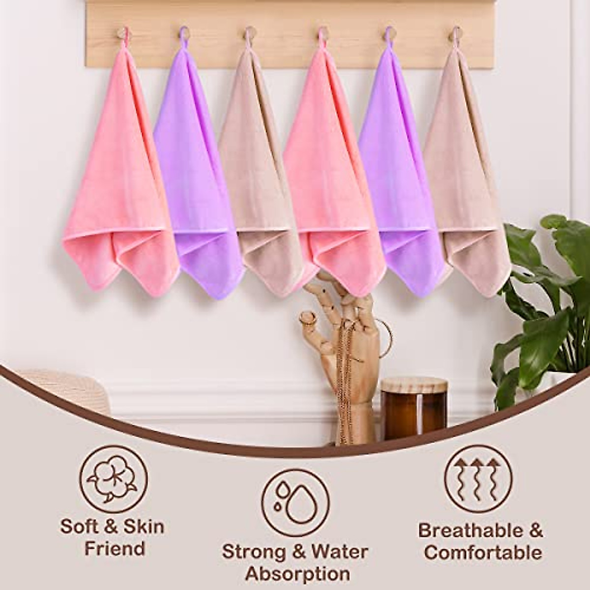 Ladadee 6 Pack Washable Fleece Liners Blankets - Soft and Absorbent Bedding Blanket for Hamsters, Guinea Pigs, and Rabbits - 11.8x11.8in Guinea Pig Cage Accessories