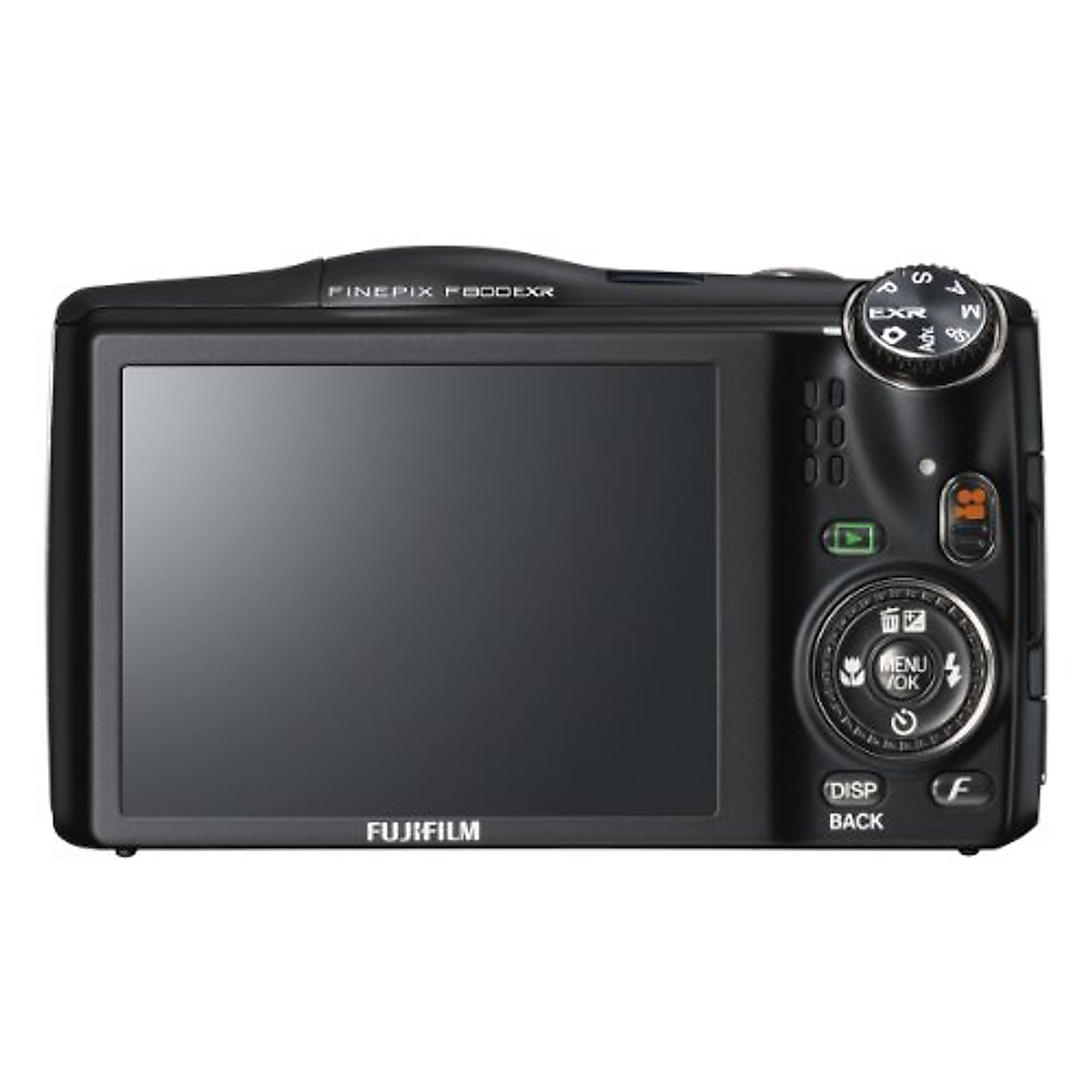 FUJIFILM Digital Camera FinePix F800EXR (Black) 16MP EXR-CMOS Wide angle24mmOptical Zoom20"{ F FX-F800EXR B - International Version