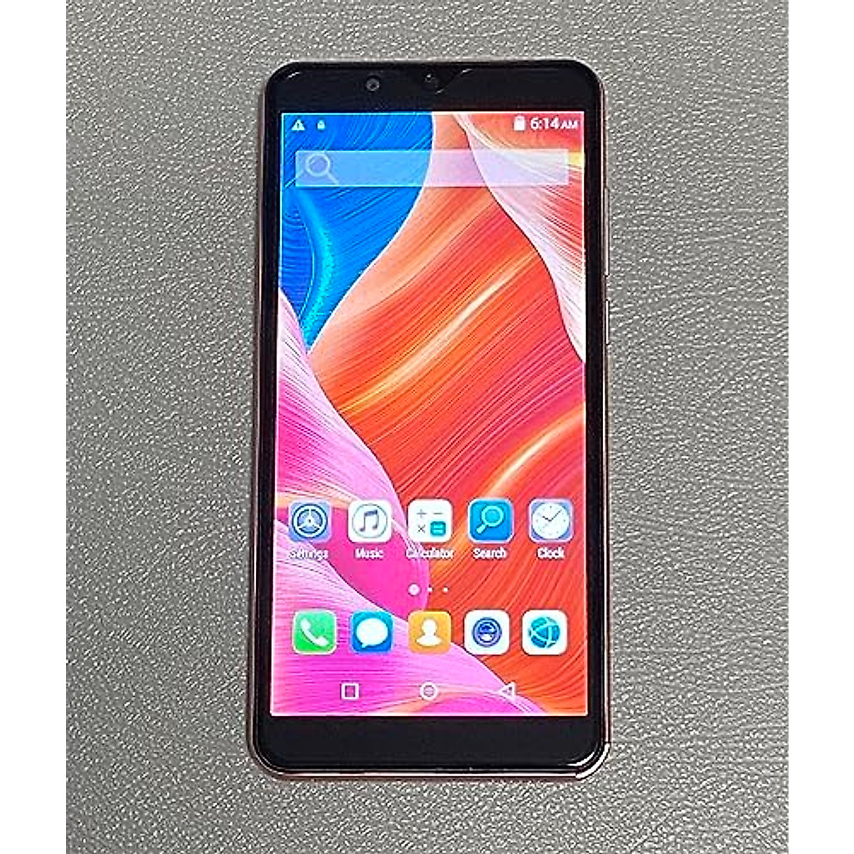 aderroo Smartphone，N93， Unlocked Cell Phone，5.72-inch Screen，a Front and a Rear Cameras，1GB RAM， 4GB ROM，Only Supports Dual SIM Card Frequency Band of 3GWCDMA：850/2100MHZ(Gold)