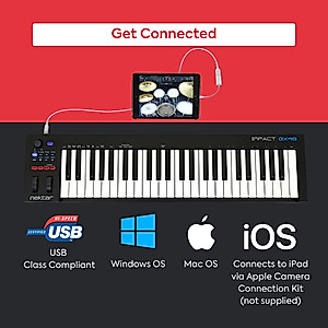 Nektar Impact GX49 49-Key USB MIDI Keyboard Controller
