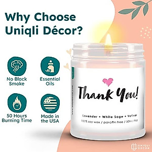 Thank You For Everything Gift Candle - Candle Gifts for Women, Gag Gifts for Women, Sister Gifts for Women Gag Gift for Adults, Birthday Gifts for Her Aromatherapy Soy Candles, Regalos Para Mujer