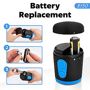 Electric Penis Vacuum Pump - Automatic Penis Enlargement Extend Pump with 3 Suction - Men Sex Toys - Pumps & Enlargers for Male Masturbation - Sex Toy Blue