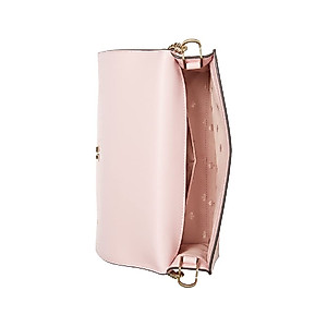 KATE SPADE CARSON CONVERTIBLE CROSSBODY SHOULDER LEATHER BAG IN LIGHT CREPE