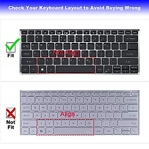 Keyboard Cover for Acer Swift 3 SF314-43/42 SF314-59/53/54/55/55G/56/57 14" |Swift 5 SF514-51/52T/52TP/53T/54T |Swift 1 SF113-31 SF114-32 |Acer Spin3 SP314-51/52/53GN/54N |Spin 5 SP513-52N/53N/54N