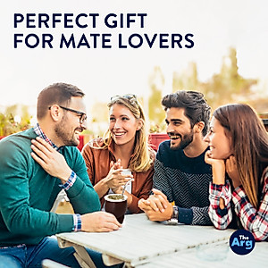 THEARG | Yerba Mate Gourd Set with Stainless Steel Straw | Handmade Leather Yerba Mate Cup and Bombilla Set from Argentina - Beach Essentials - Idea for Gifts | Travel Cup Mate