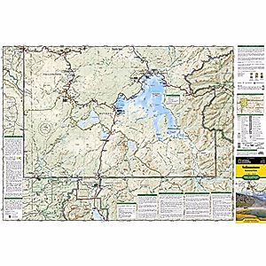 Yellowstone National Park Map (National Geographic Trails Illustrated Map, 201)