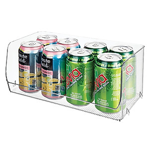 InterDesign Linus Stacking Organizer Bin, Medium 2X