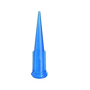 uxcell Industrial Blunt Tip Tapered Dispensing Fill Needle 22ga X 1.26 inches Blue 100pcs