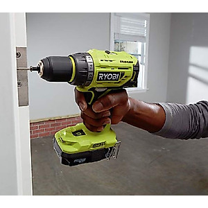 Ryobi 18-Volt ONE+ Lithium-Ion Cordless Brushless Drill/Driver-Impact Driver 2-Tool Kit w/(2) 1.3 Ah Batteries, Charger,