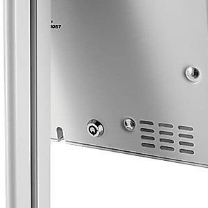 Pyle Anti-Theft Tablet Security Stand Kiosk - Aluminum Metal Floor Mount Tablet Case Holder w/Lock, Tilt Adjustable for Flexible Operation, Designed for iPad Pro 12.9 Inch Tablets - Pyle PSPADLKPRO57