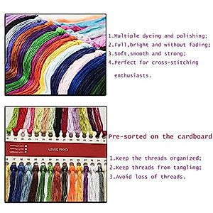 Stamped Cross Stitch Kits 14Count 13.6x16.8 inch DIY Needle Work for Home Decor Magic Castle