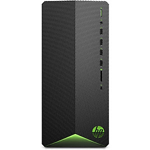 HP 2022 TG01 Pavilion Gaming Desktop Intel 8-Core i7-10700F 64GB RAM 1TB PCIe SSD 2TB HDD NVIDIA RTX 3060 12GB GDDR6 HDMI DP DVI-D USB-C WiFi AC BT RJ-45 Windows 10 Pro w/RE USB Drive