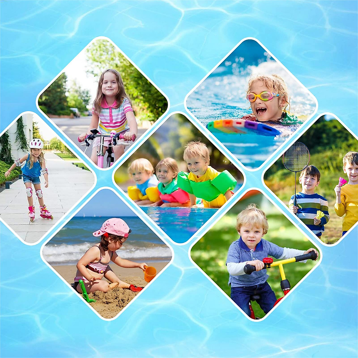 Duoyeree Kids Baseball Cap Sun Hat Adjustable Lightweight Soft Summer Beach Play Hat for Toddlers Little Boys Girls