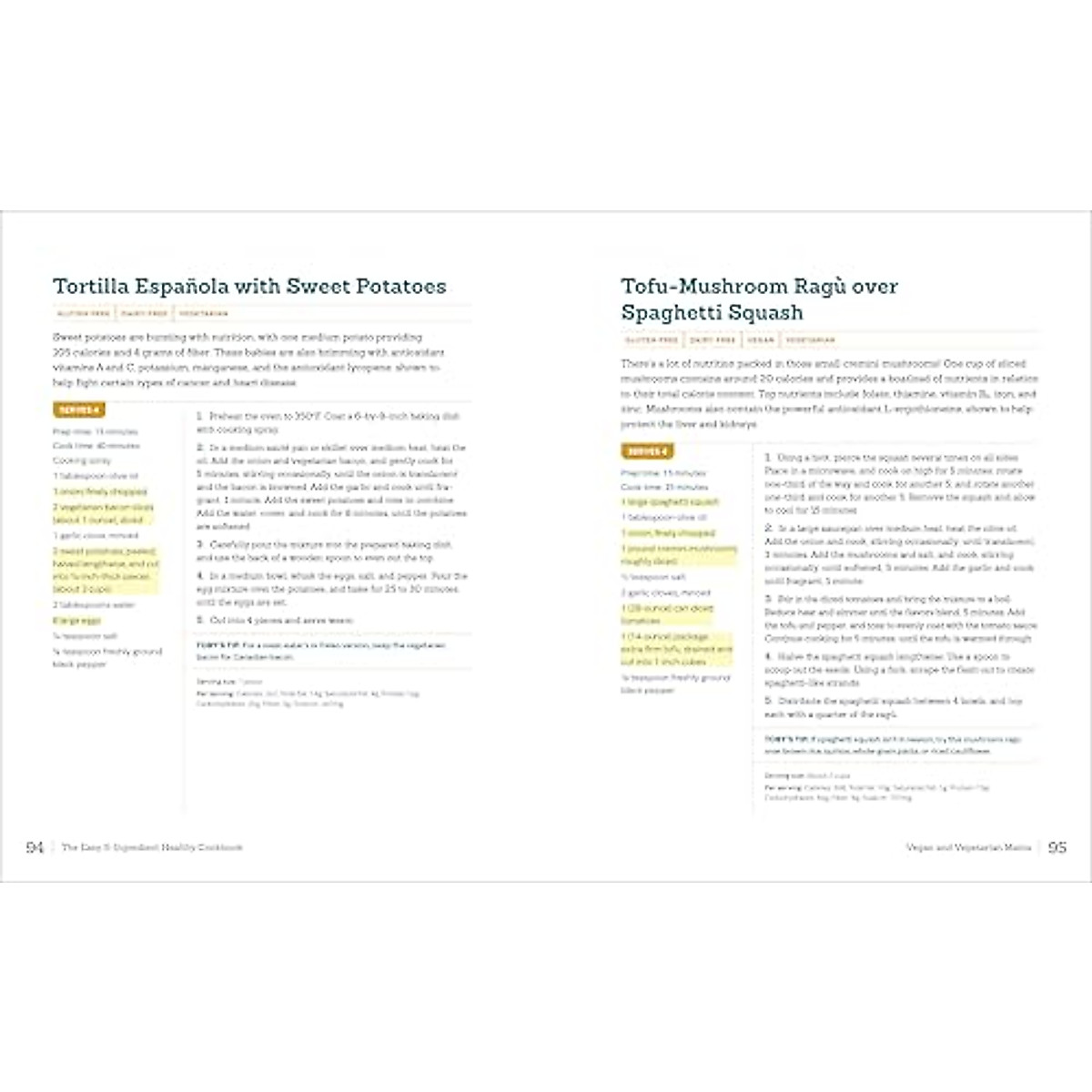 The Easy 5-Ingredient Healthy Cookbook: Simple Recipes to Make Healthy Eating Delicious