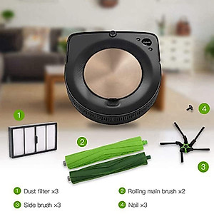 CONTIA Replacement Part/Fit for IRobot Roomba S9 (9150) S9+ S9 Plus (9550) S Series Wi-Fi Connected Robot Vacuum Cleaner