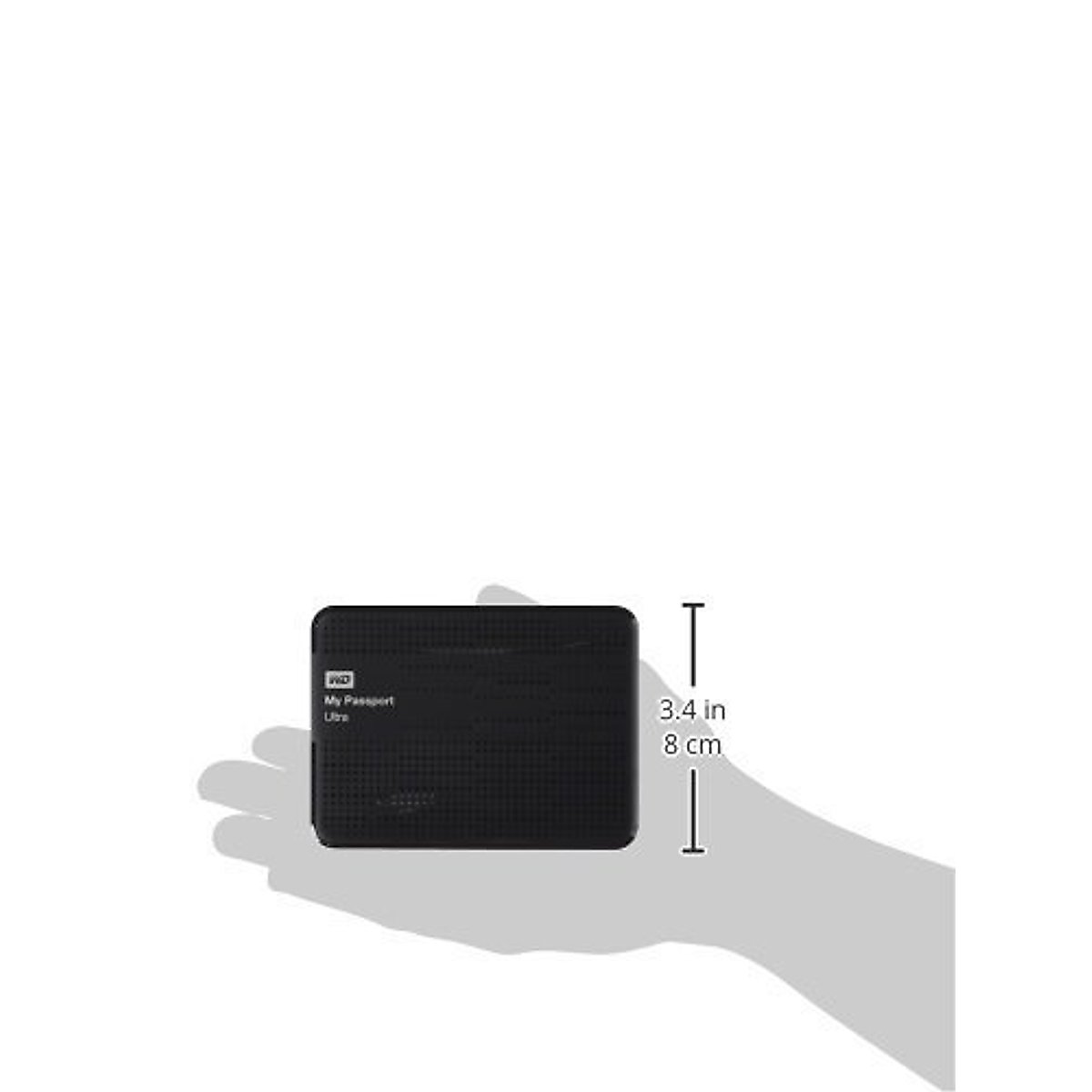 (Old Model) WD My Passport Ultra 2 TB Portable External USB 3.0 Hard Drive with Auto Backup, Black
