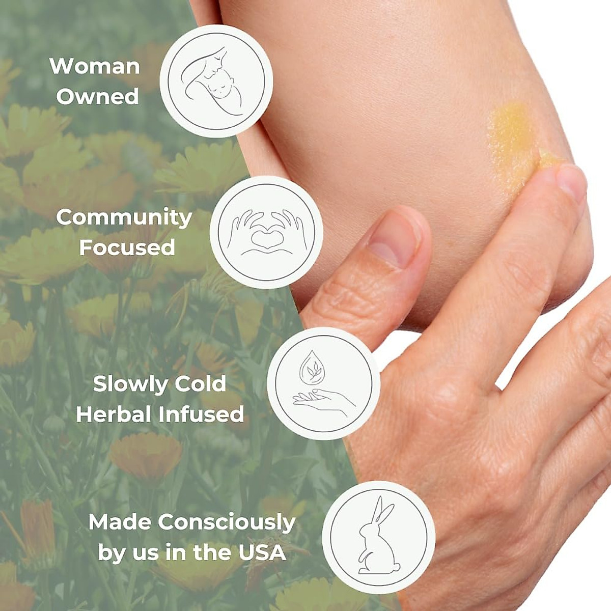 Pet Salve, Dog Paw Balm, Dry Noses Cracked Paws, Hot Spots, Itchy Ears, Lightly Scented with Lavender Essential Oil and Rosemary, Cruelty-Free, No Tea Tree Oil, Safe for Pets, Ora's Amazing Herbal 4oz