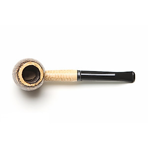 Missouri Meerschaum - Country Gentleman Corn Cob Tobacco Pipe - Bent Bit
