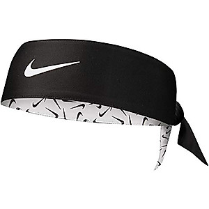 NIKE Swoosh DRI-FIT Printed Reversible Head Tie - Unisex - Sweat Wicking - One Size Fits All