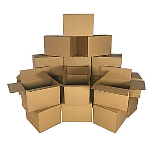 uBoxes Moving Boxes Bundle of 18"x14"x12" (Medium Boxes - Pack of 20)