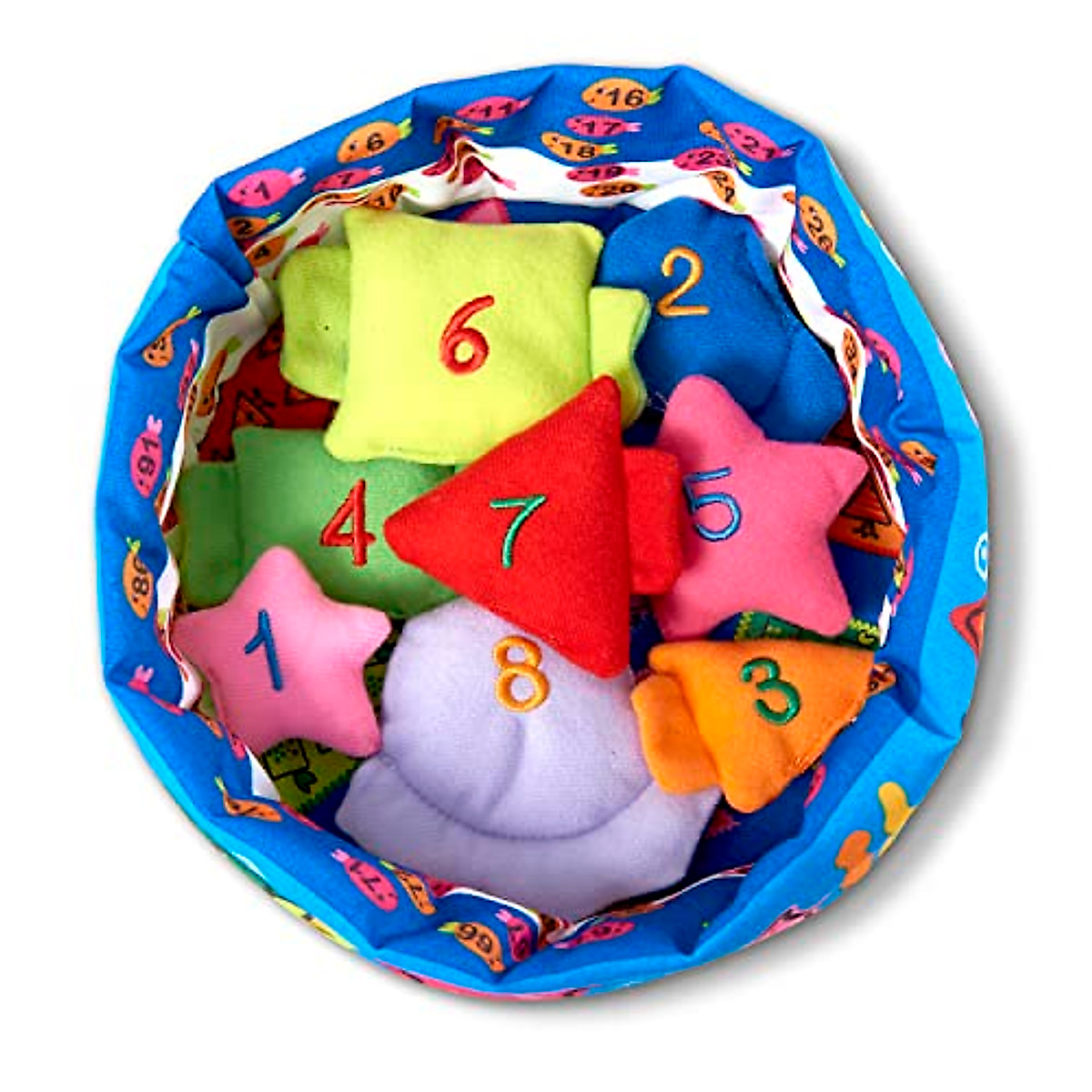 Melissa & Doug K's Kids Fish and Count Learning Game With 8 Numbered Fish to Catch and Release