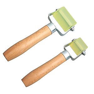 YiePhiot Car Audio Sound Deadening Roller Rubber Installation Tool for Seam Roller Auto Noise Roller Car Sound Deadener Application Installation Tool Rolling Wheel Accessories (2 Pack)