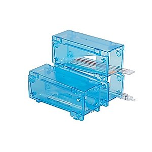 Heathrow Scientific HD20615M Blue Cargo Manual Pipette Rack, 95mm Width x 301mm Height x 127.5mm Depth (Pack of 3)