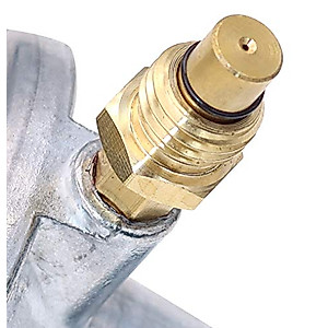 METER STAR LPG 1 lb Adjustable Propane Gas Regulator Knob Pressure Relief Valve M12x1 Nozzle 0.7 mm