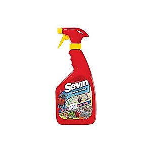 Sevin 100530114 GardenTech Insect Killer Ready to Use, 32oz, 32 Ounce RTU, Black