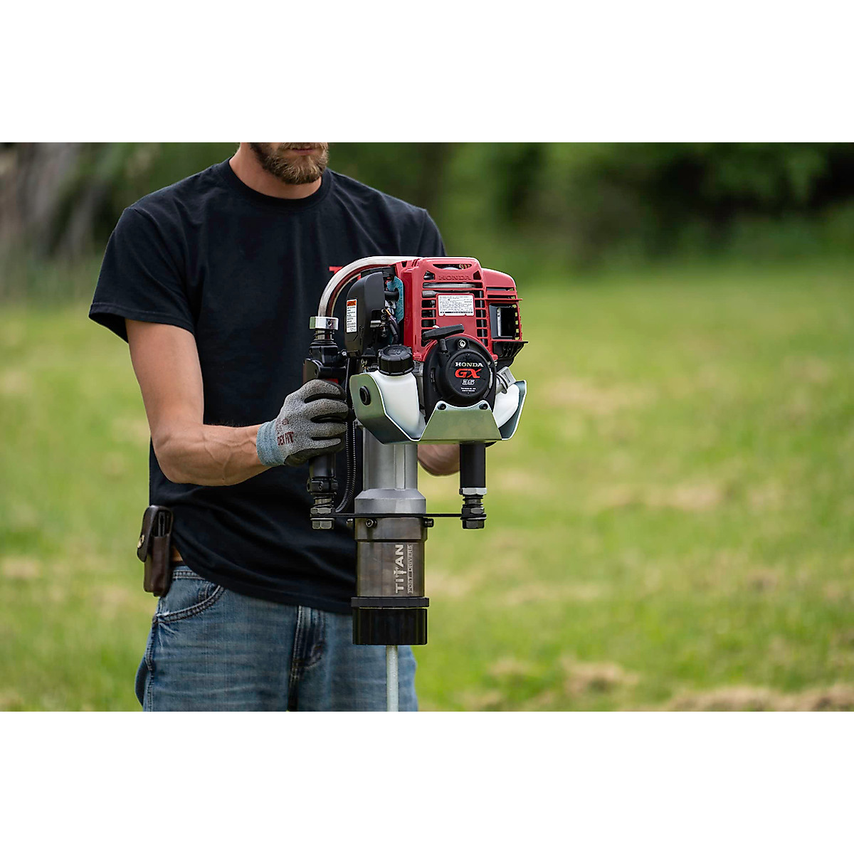 Titan PGD1032H Gas-Powered Post Driver