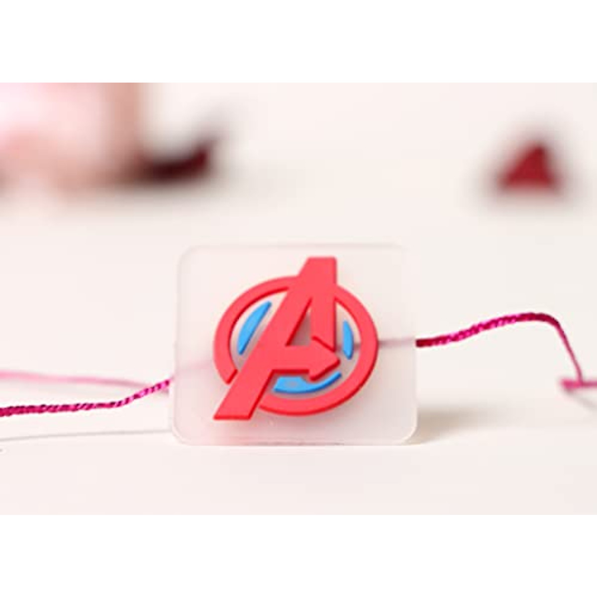 CHERKRAFT Rakhi for Small Brother Cartoon/Superhero Rakhi for Small Bhai Bro Rakhi Thread - CK069 (Design 2)